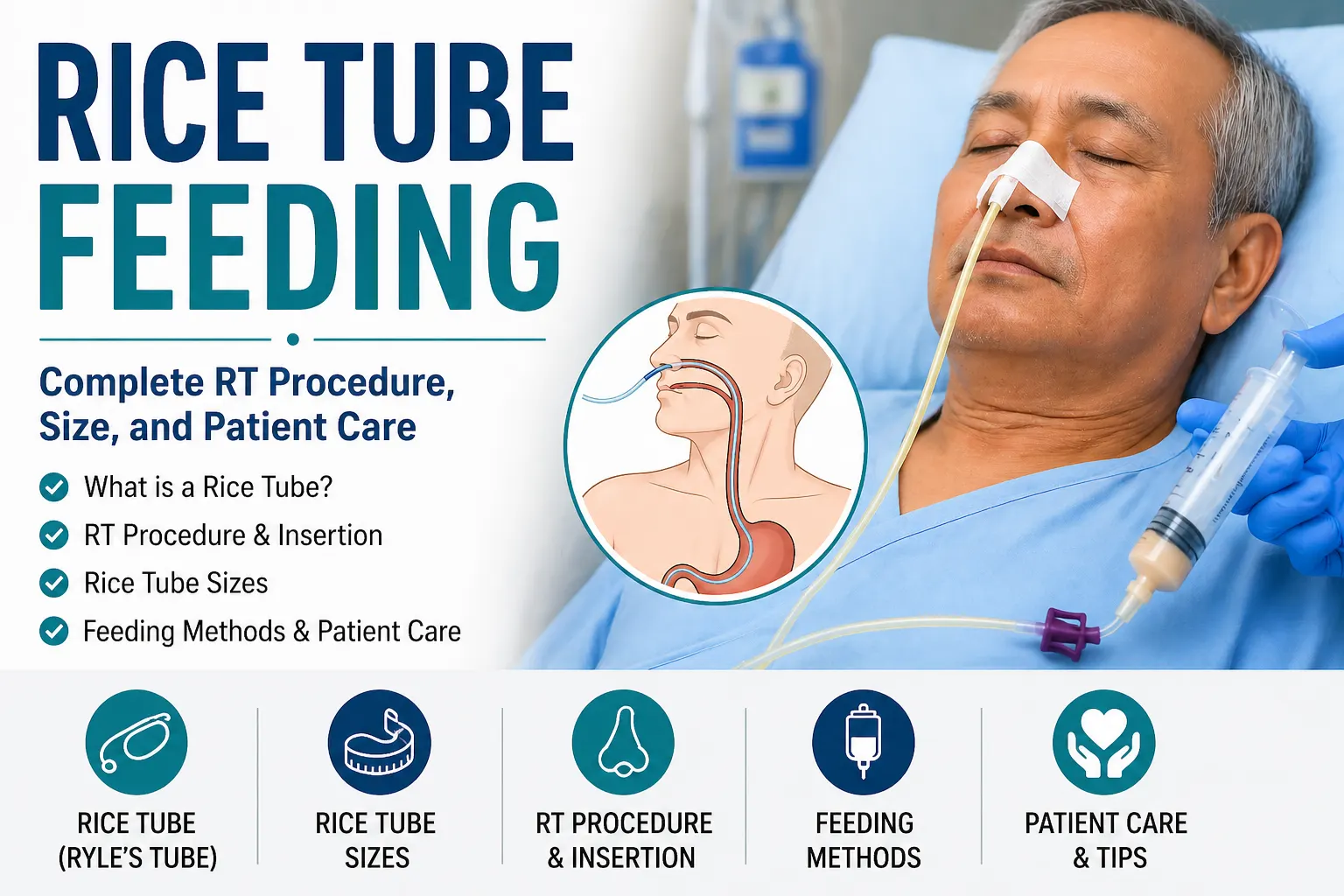 Rice Tube Feeding: Procedure, Sizes & Patient Care (Ryle’s Tube)